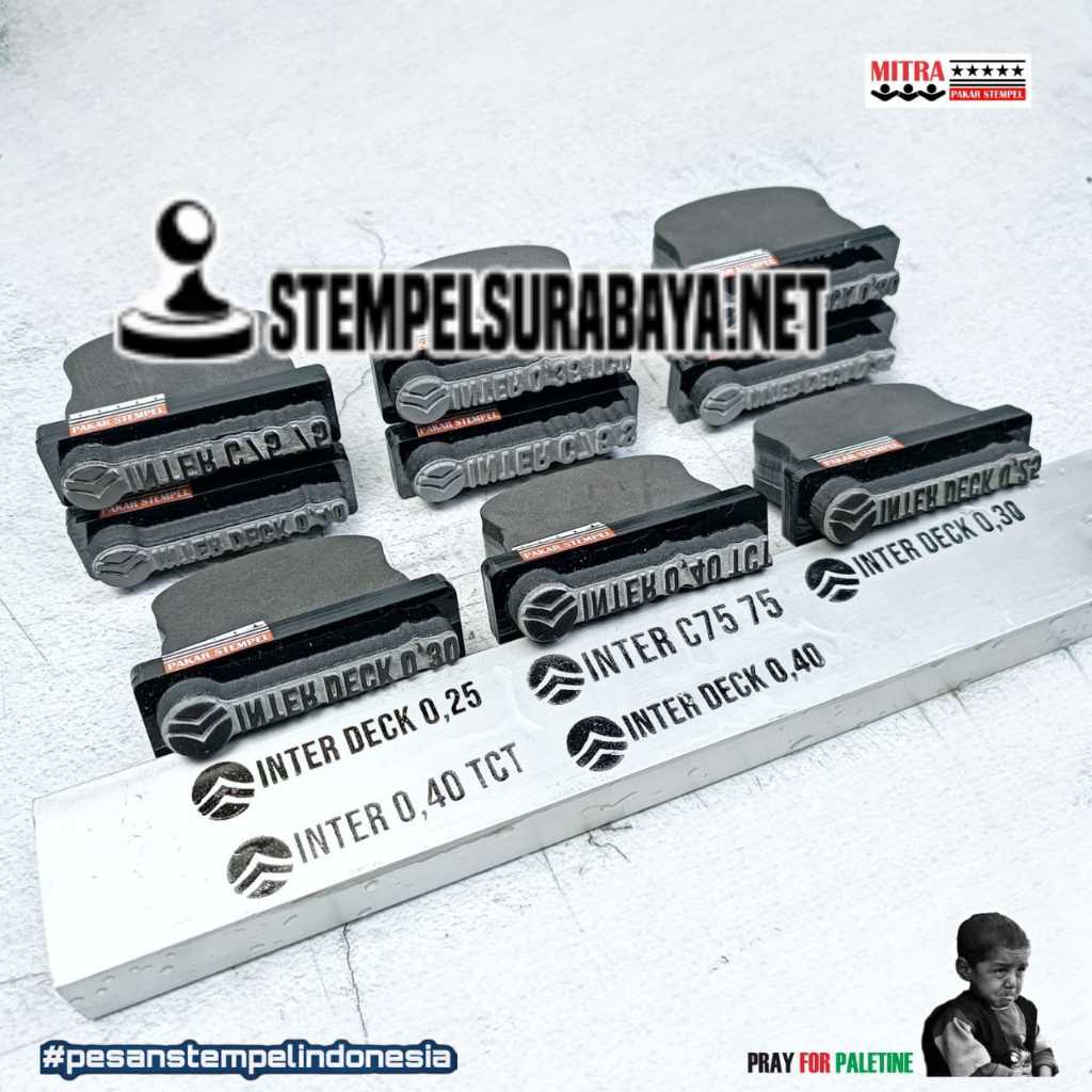 Jual jual stempel besi stempel galvalum stempel custom stempel ...