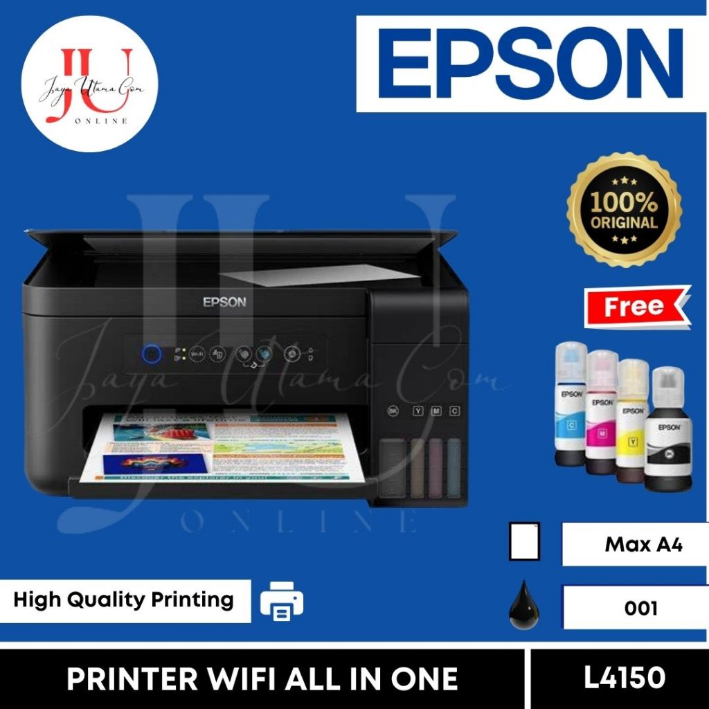 Jual Printer EPSON L4150 Wifi All In One (Print,Scan,Copy) | Shopee ...