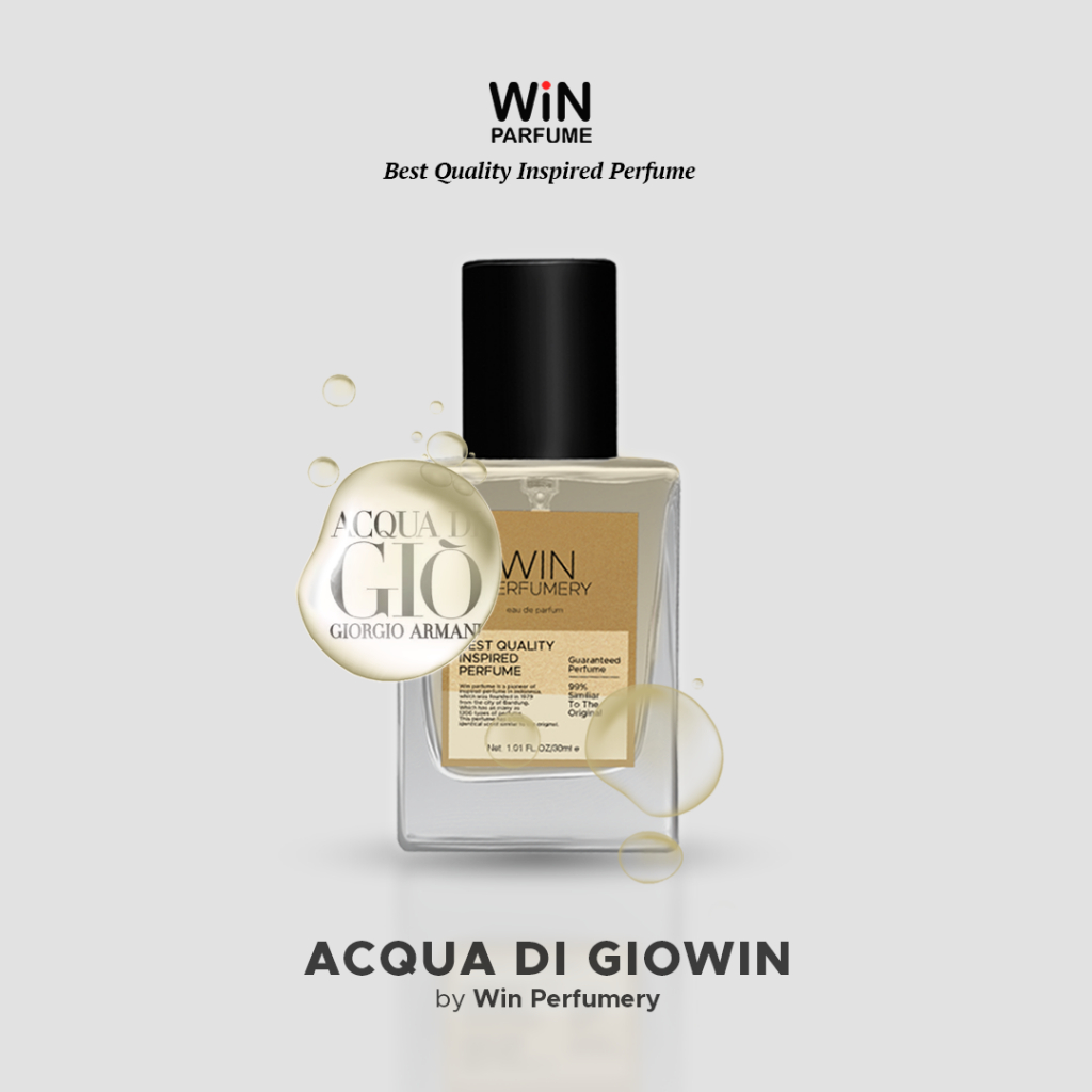 Jual [WIN PARFUME BANDUNG] NO.163 ACQUA DI GIOwin Men | Shopee Indonesia