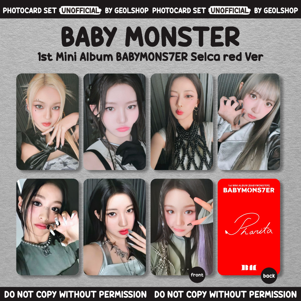 Jual PHOTOCARD UNOFFICIAL | BABY MONSTER | 1st MINI ALBUM [BABYMONS7ER] | BATTER UP | Shopee ...