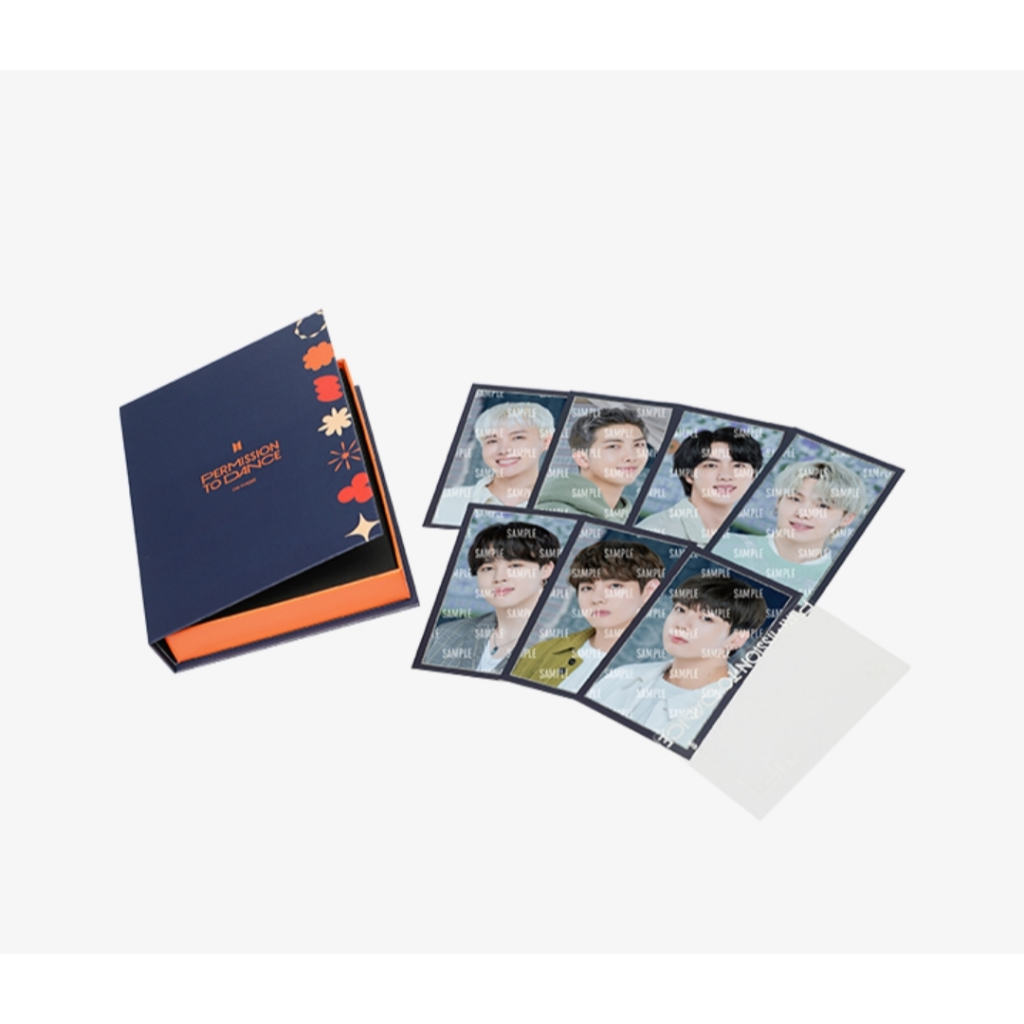 Jual BTS Message Photo Card Frame Permission to Dance on Stage Ready ...