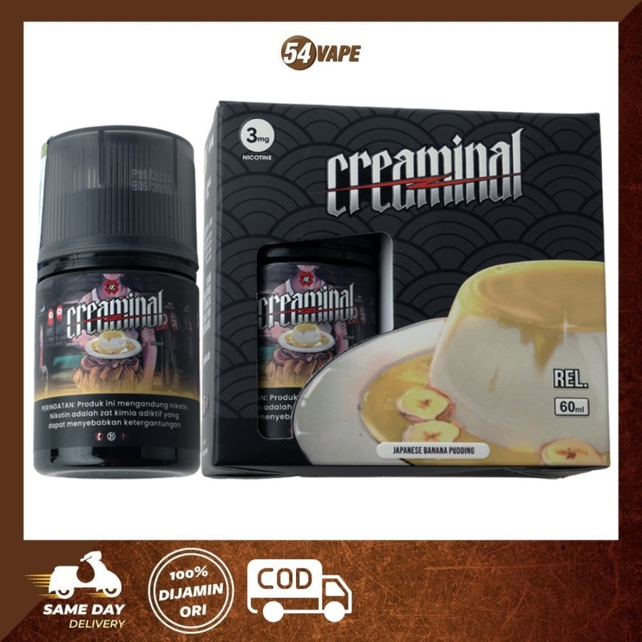 Jual Creaminal Japanese Banana Pudding 60ml | Shopee Indonesia