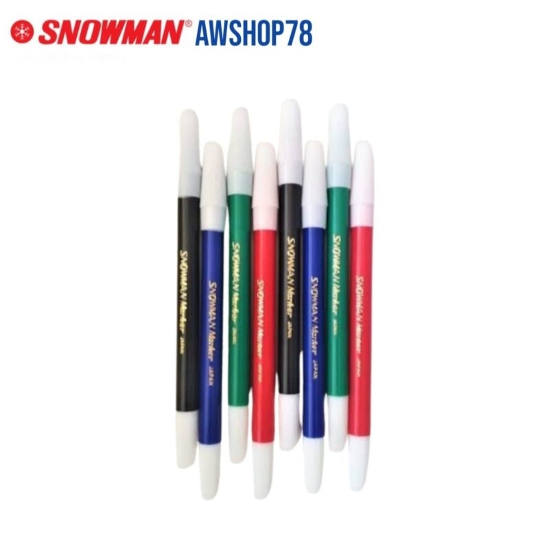 Jual [AW] SPIDOL SNOWMAN KECIL - Spidol SNOW MAN Kecil/Spidol Snowman ...