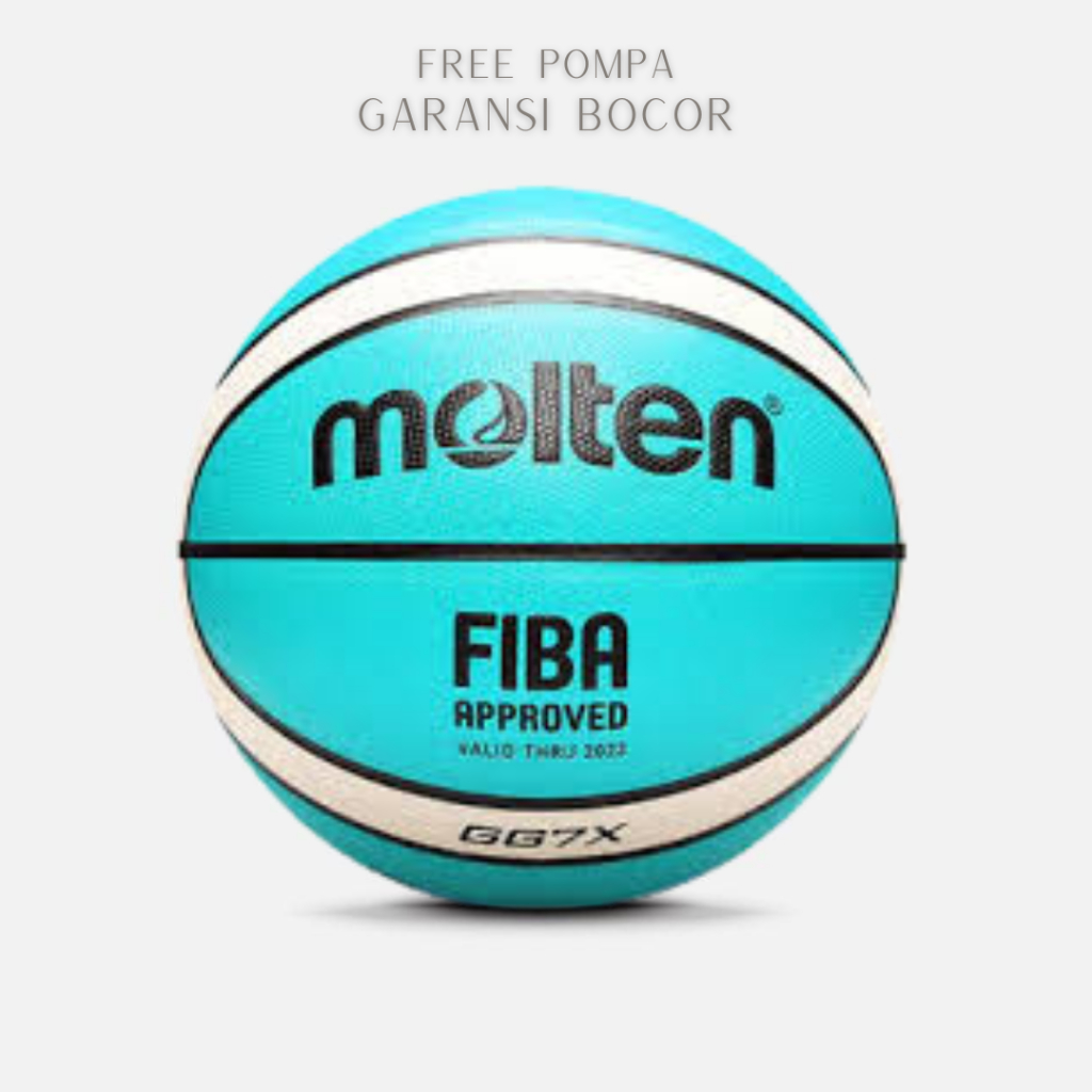 Jual MOLTEN Bola basket molten gg7x size 7 bahan kulit basketball ...
