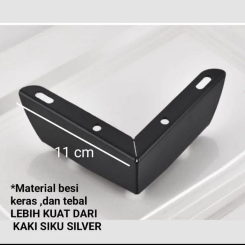 Jual Kaki besi siku sofa bahan tebal 11 cmx6cm | Shopee Indonesia