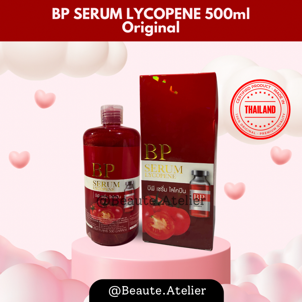 Jual BP SERUM LYCOPENE THAILAND WHITENING ORIGINAL 100% | Shopee Indonesia