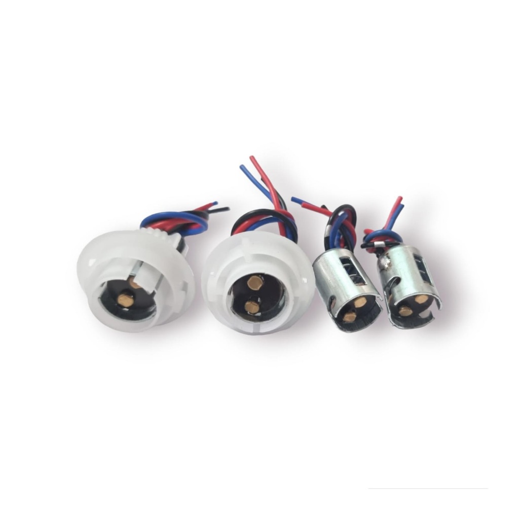 Jual Fitting lampu belakang Soket lampu rem kaki 2 bebek universal ...