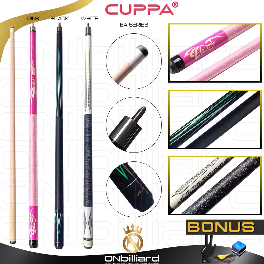 Jual Cuppa Pink EA Cue Stick Play Billiard Stik Biliar 125mm Girl Cewek ...