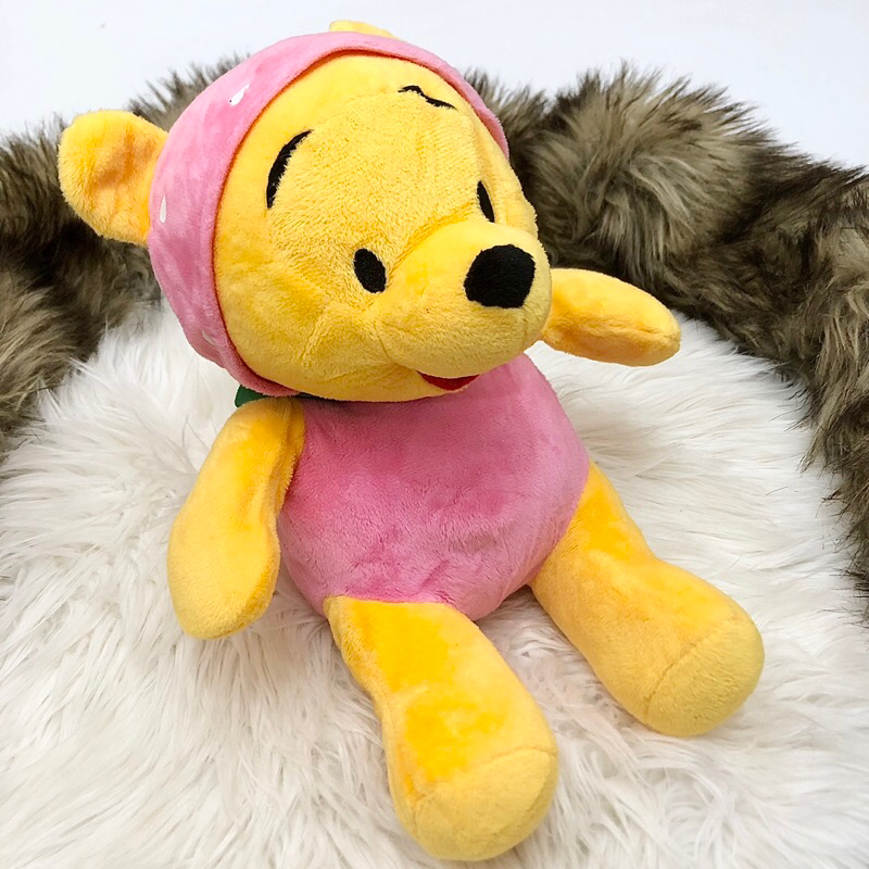 Jual Boneka Pooh Custom Strawberry Fruit “Winnie The Pooh” ( Disney ...