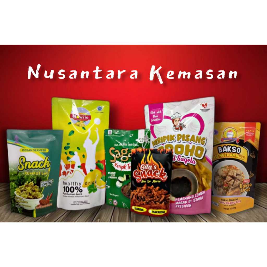 Jual CONTOH RANDOM SAMPLE STANDING POUCH | Shopee Indonesia