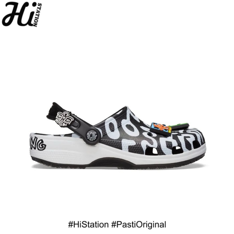 Jual Crocs Keith Haring Classic Clog Black - 209488-001 | Shopee Indonesia