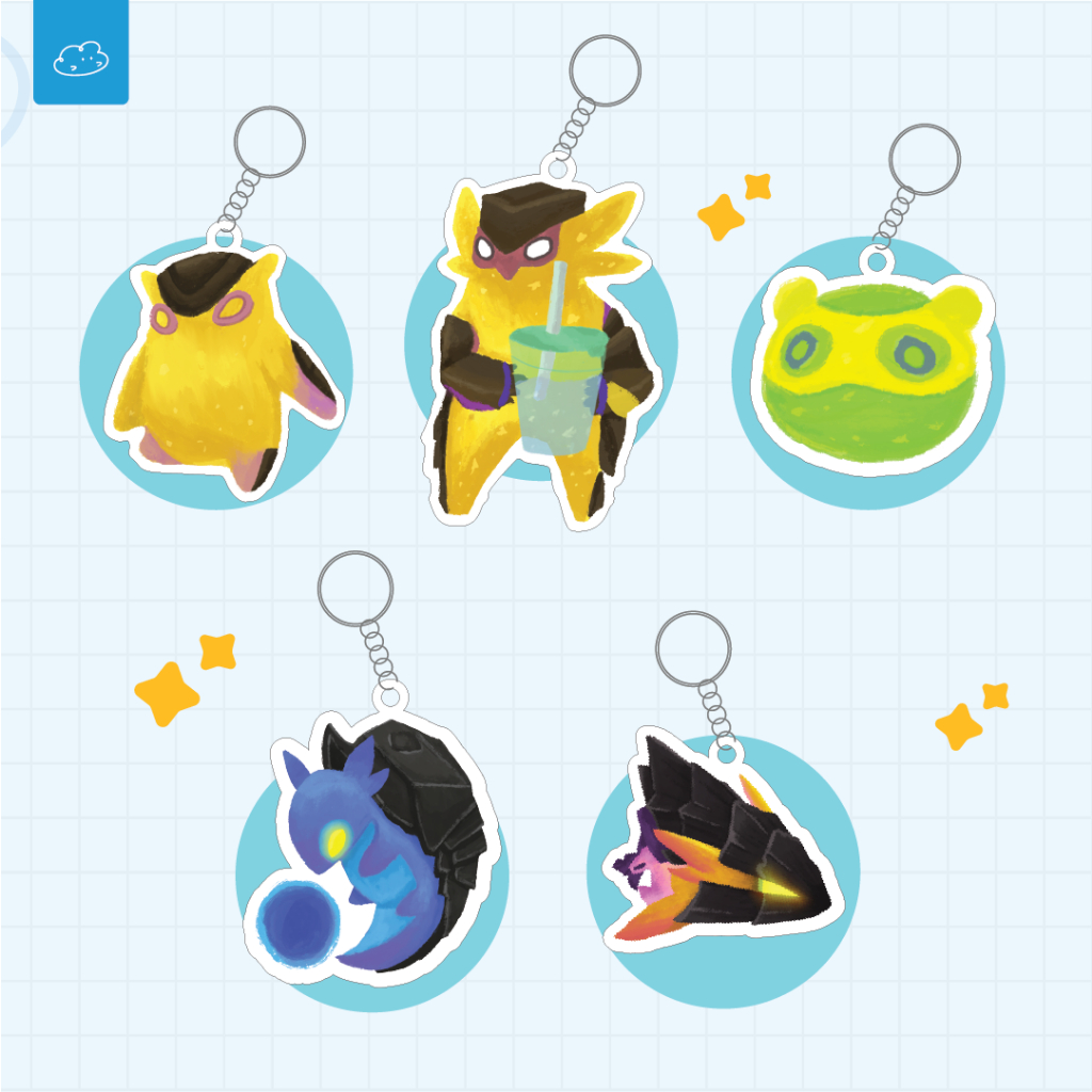 Jual Gantungan kunci Akrilik Gekko Pet Valorant | Keychain Akrilik ...