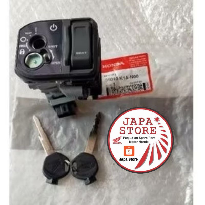 Jual 35101K1AN00 35100K1AN01 35010K1AN00 KUNCI KONTAK BEAT K1A 2020 KEY ...