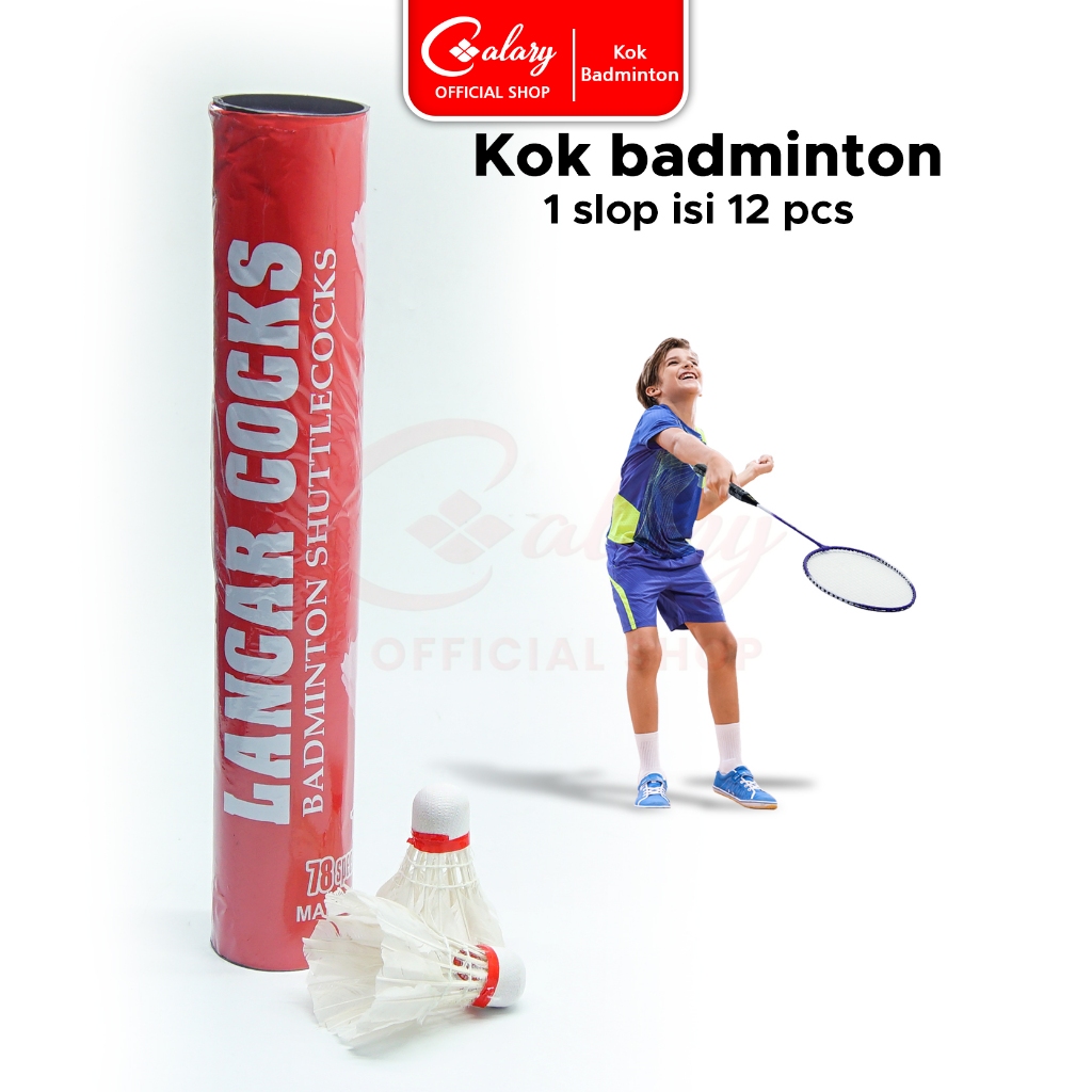 Jual 𝐂𝐀𝐋𝐀𝐑𝐘 Kok Badminton Original Satu Slop Tabung Shuttlecock ...