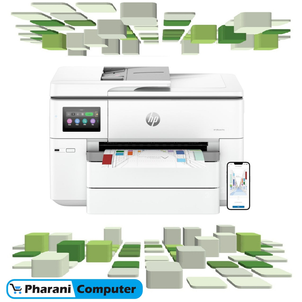 Jual Printer HP Officejet Pro 9730 A3 Print Scan Copy adf Fax Wifi semarang | Shopee Indonesia