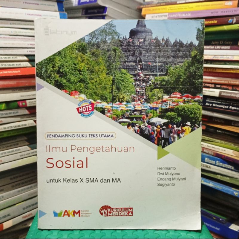Jual Buku Ilmu Pengetahuan Sosial IPS Kelas 10 X 1 I SMA MA Penerbit Platinum Tiga Serangkai ...