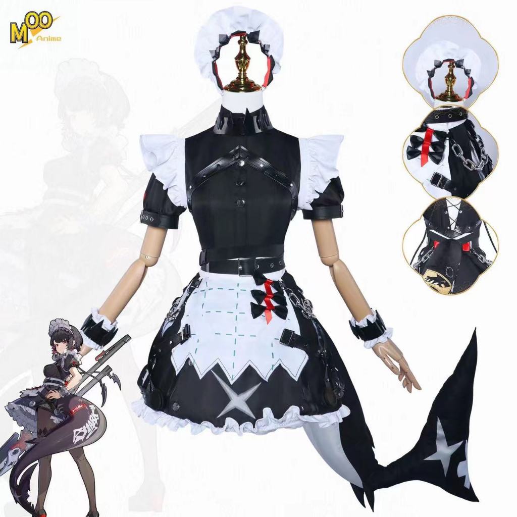 Jual Zenless Zone Zero cosplay costume Ellen Joe cosplay costume and ...