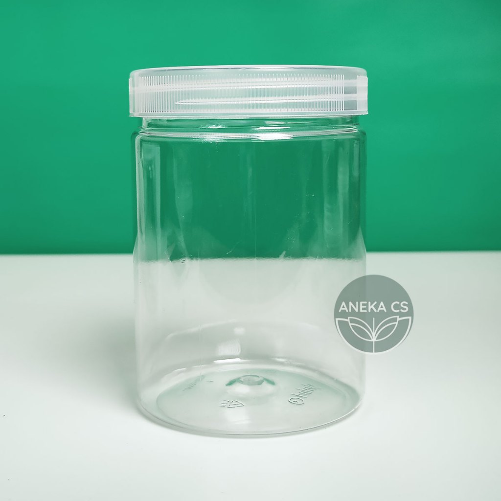 Jual Toples Tabung 750ml - Toples Plastik Bening - Toples Kue - Toples ...