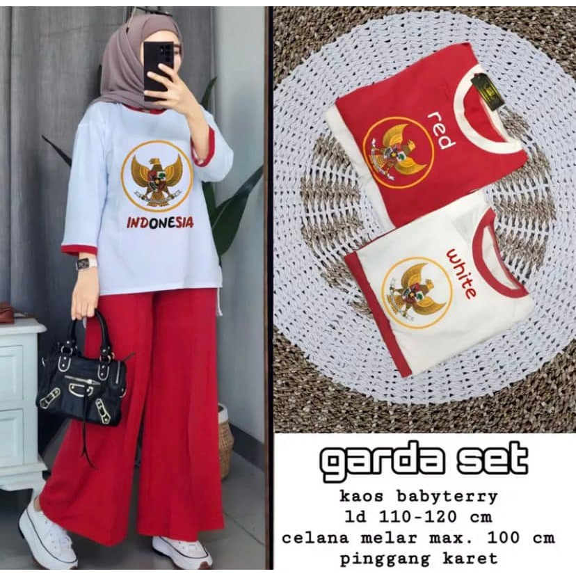 Jual Baju Hut Ri Ke 80 2025 Wanita Oneset Setelan 17Agustus2025 Indonesia Merput One Set 17 ...
