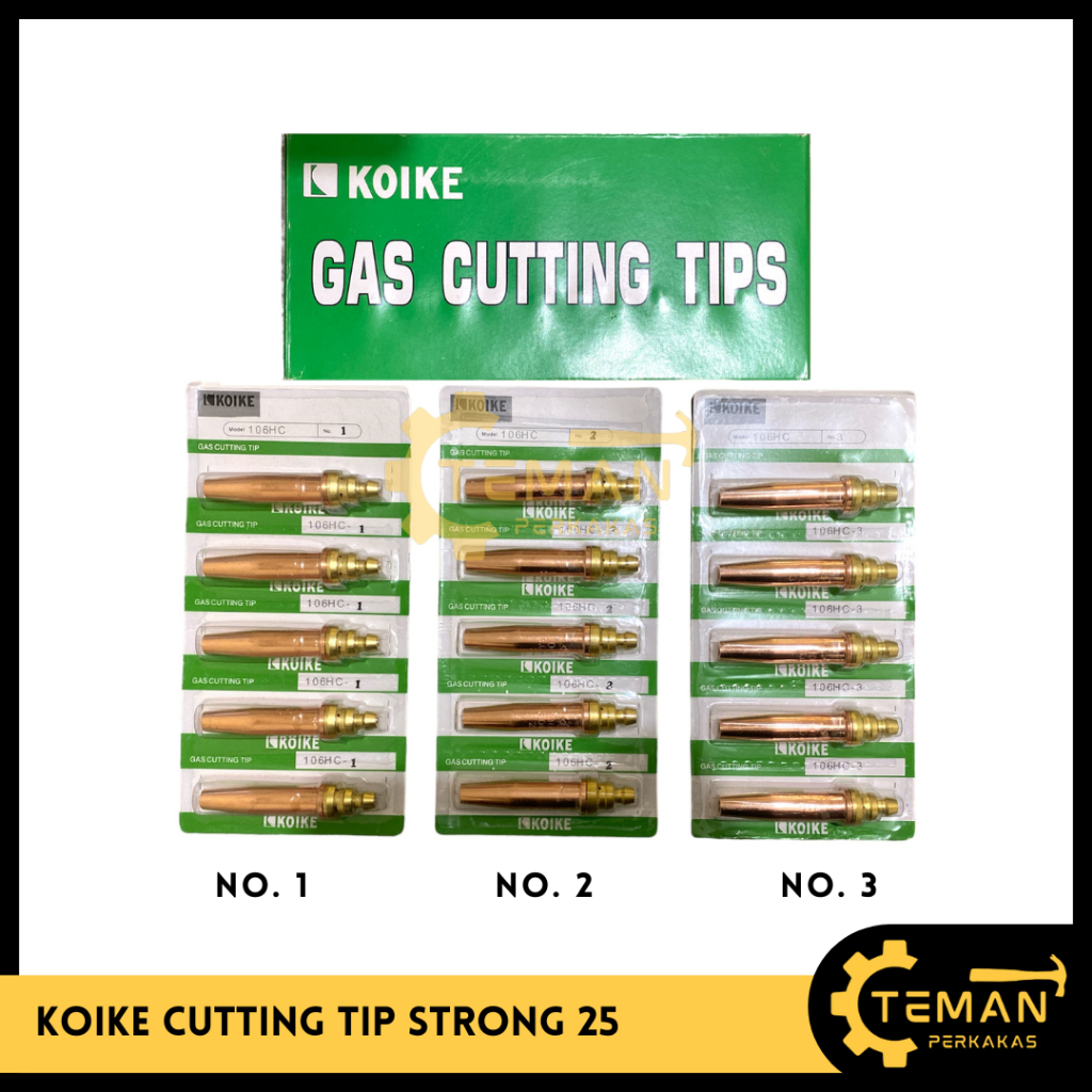 Jual KOIKE Mata Nozzle Cutting Tip 106 HC / Mata Blender Potong Strong ...