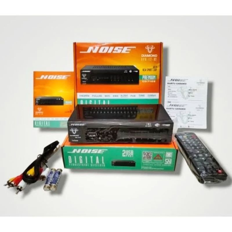 Jual SET TOP BOX TV DIGITAL NOISE DIAMOND ORANGE / Set Top Box Noise ...