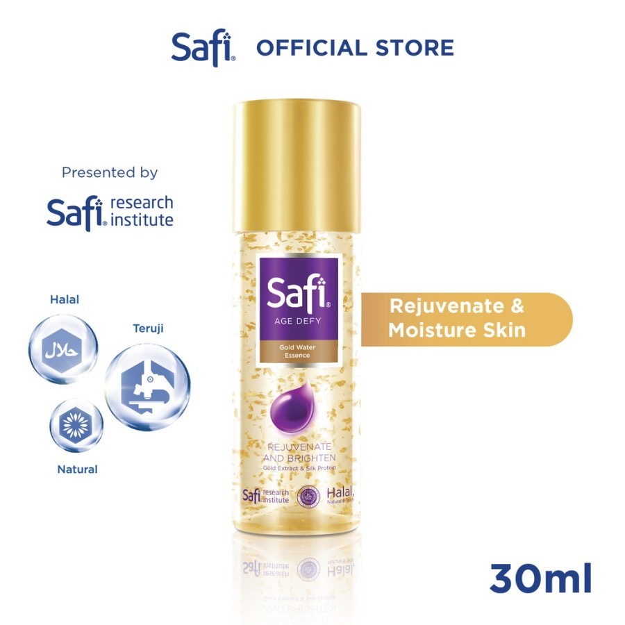 Jual Safi Age Defy Anti Aging Gold Water Essence 30ml - Essence ...