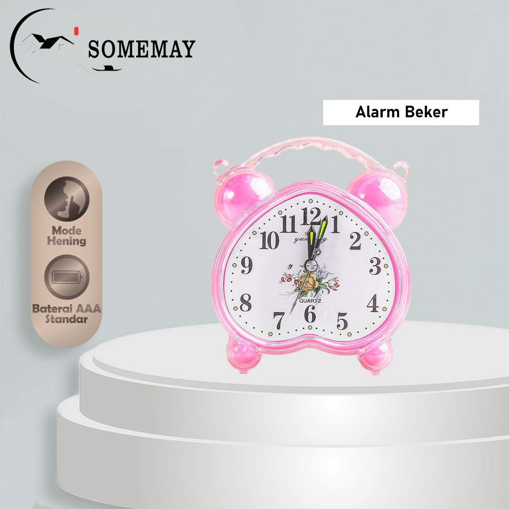 Jual SOMEMAY Jam Alarm 8809/8867/ Jam Beker Kring / Jam Weker / Jam ...