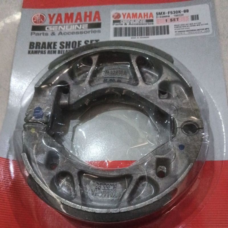 Jual KDM_24 Kampas Rem belakang (Tromol) Mio, Nouvo, X-Ride, Fino ...