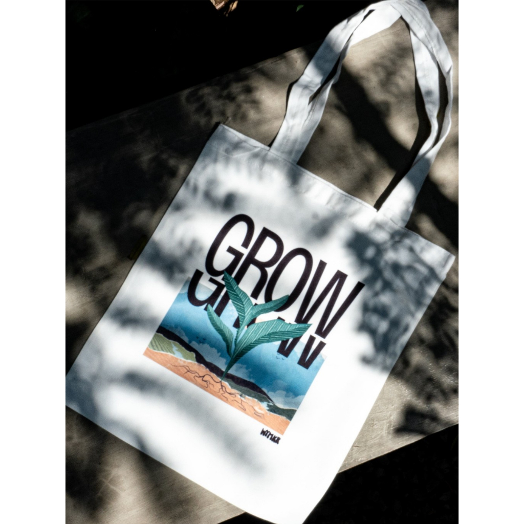 Jual Waymaker - Tote Bag Canvas "Grow" | Shopee Indonesia