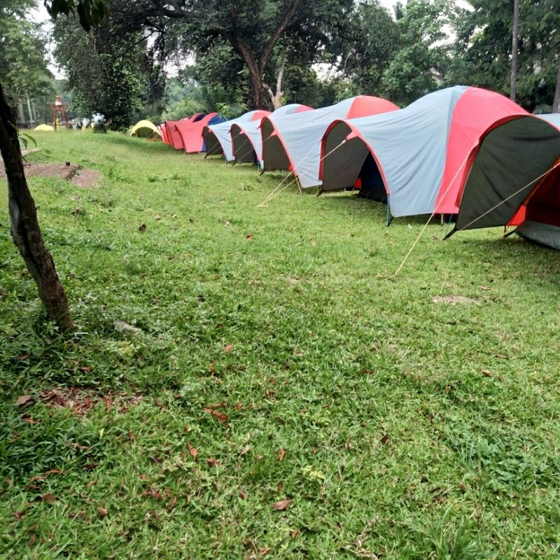 Jual sewa tenda camping 8 orang rental tenda dome kap 8 | Shopee Indonesia