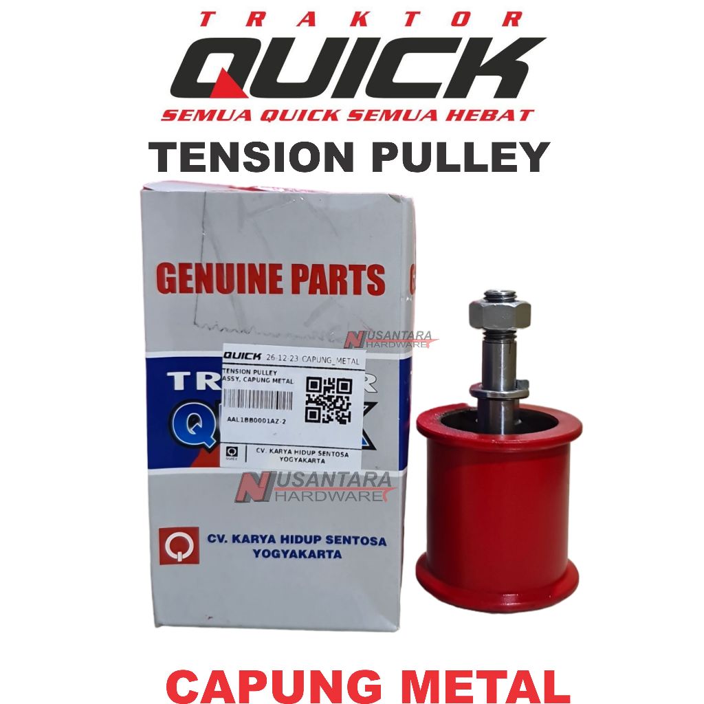 Jual pully bebas traktor capung,tension pulley assy traktor capung ...