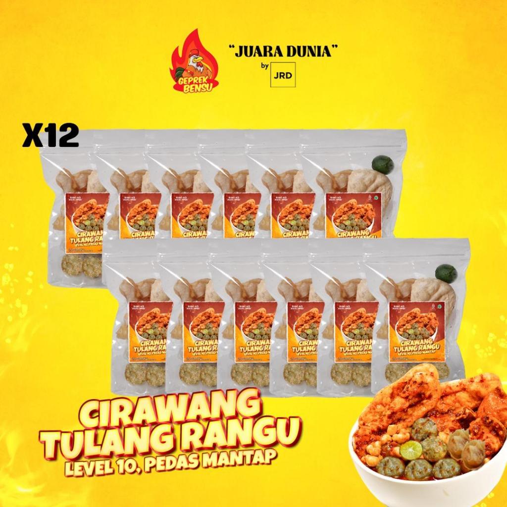 Jual 12 pcss Cirawang (Aci tulang rangu bawang) level 10 Pedas mantap ...
