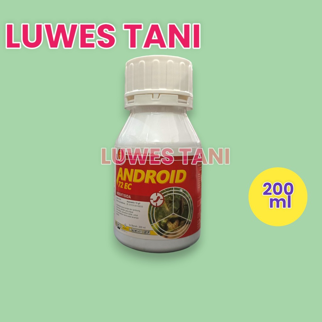 Jual INSEKTISIDA ANDROID 72 EC 200 ML abamectin | Shopee Indonesia