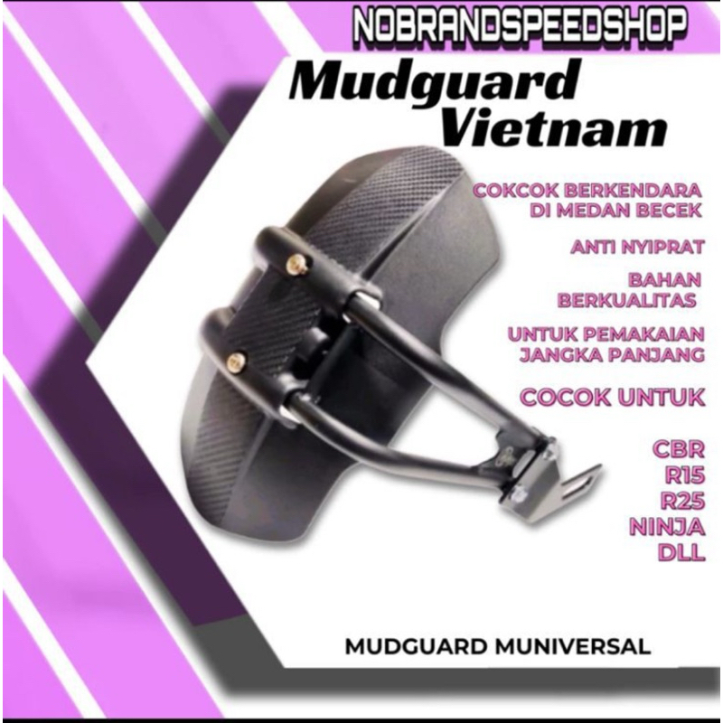 Jual MUD GUARD SHARK POWER NEW PELINDUNG AIR LUMPUR MUDGUARD R15 XABRE ...