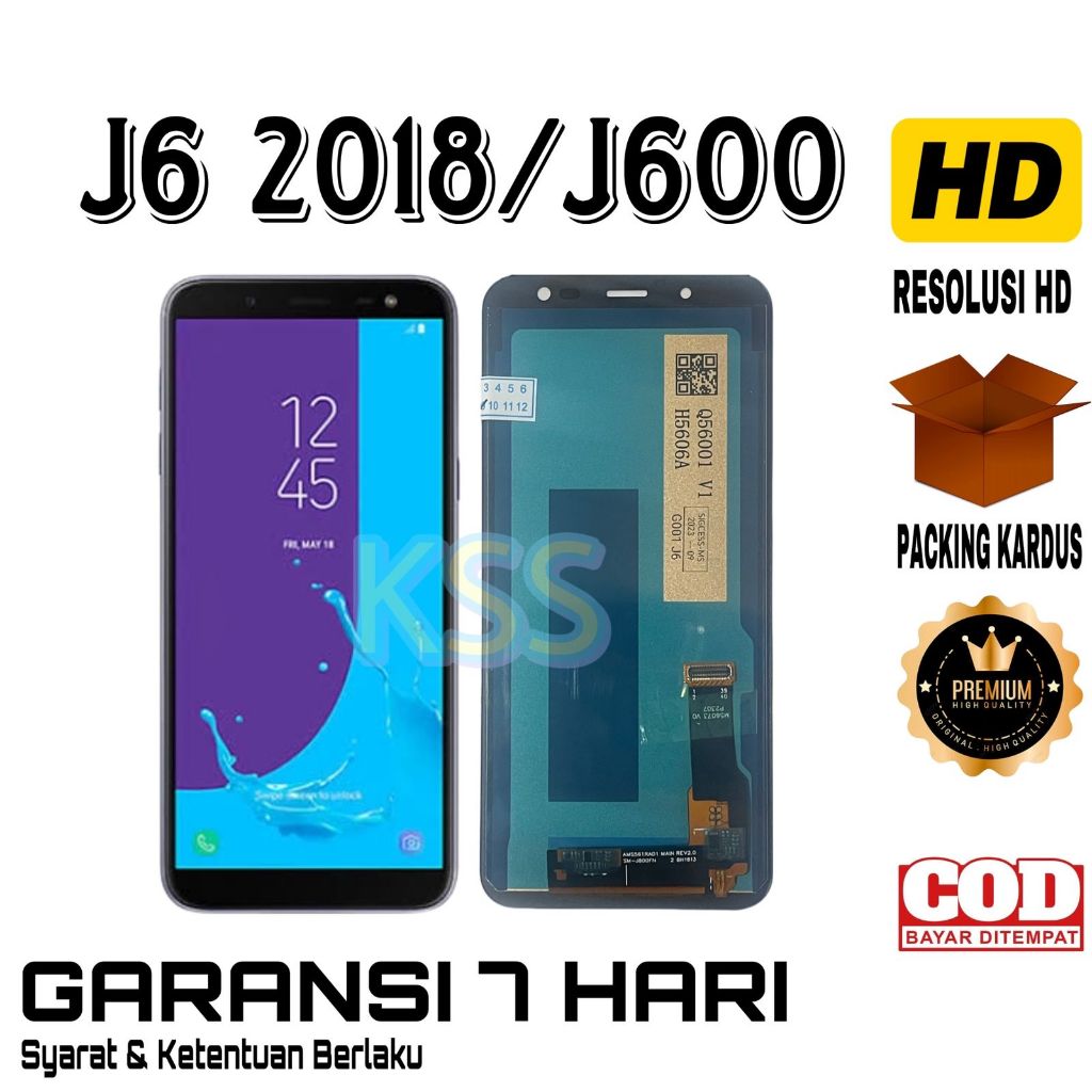 Jual Lcd Samsung J600 J6 2018 A6 A6 2018 Original (Lcd Touchscreen) fullset | Shopee Indonesia