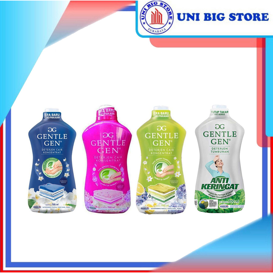 Jual GG Gentle Gen Sabun Deterjen Cair 700 ml Parisienne Morning Breeze ...