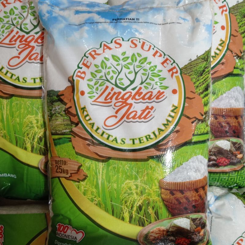 Jual Beras Lingkar Jati 25kg | Shopee Indonesia