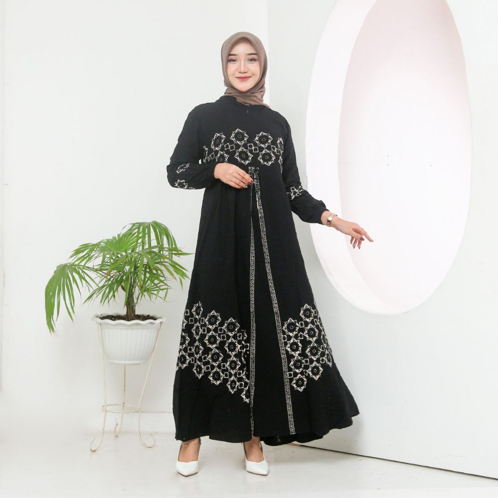 Jual Gamis twill | gamis twill ori pekalongan | gamis cap rayon premium ...