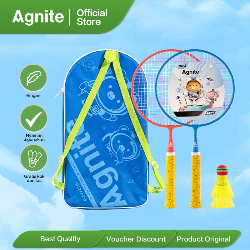 Jual Agnite Raket Bulutangkis Anak / Children Badminton Racket / Raket ...