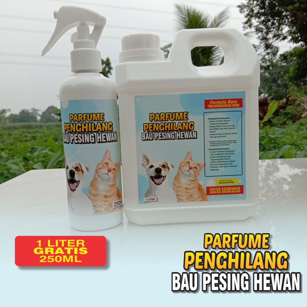 Jual KODE I13D Spray penghilang bau pesing hewan 1 LITER GRATIS 25ml ...