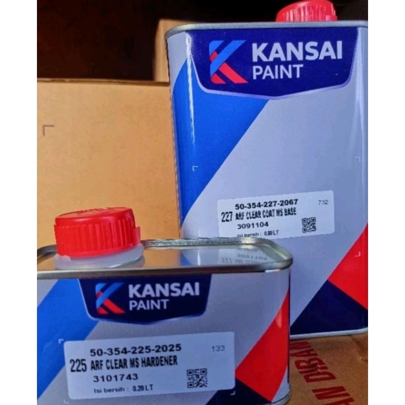 Jual Clear coat kansai paint arf ms 354-337 354-225 coating cat duco ...