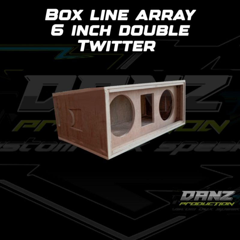 Jual Box line array 6 inch double box speaker | Shopee Indonesia