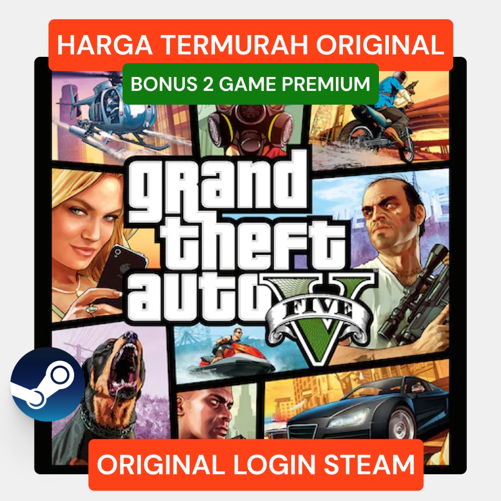 Jual KODE K78F GTA V GRAND THEFT AUTO V GAME PC LAPTOP ORIGINAL STIM ...