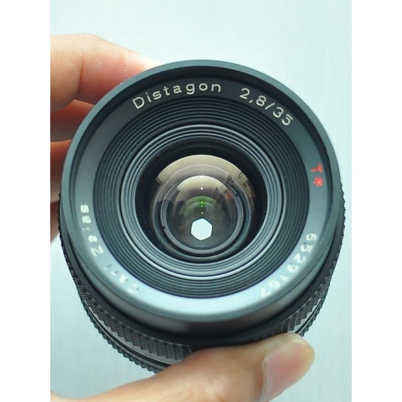 Jual lensa manual carl zeiss 35mm f2.8 / contax | Shopee Indonesia