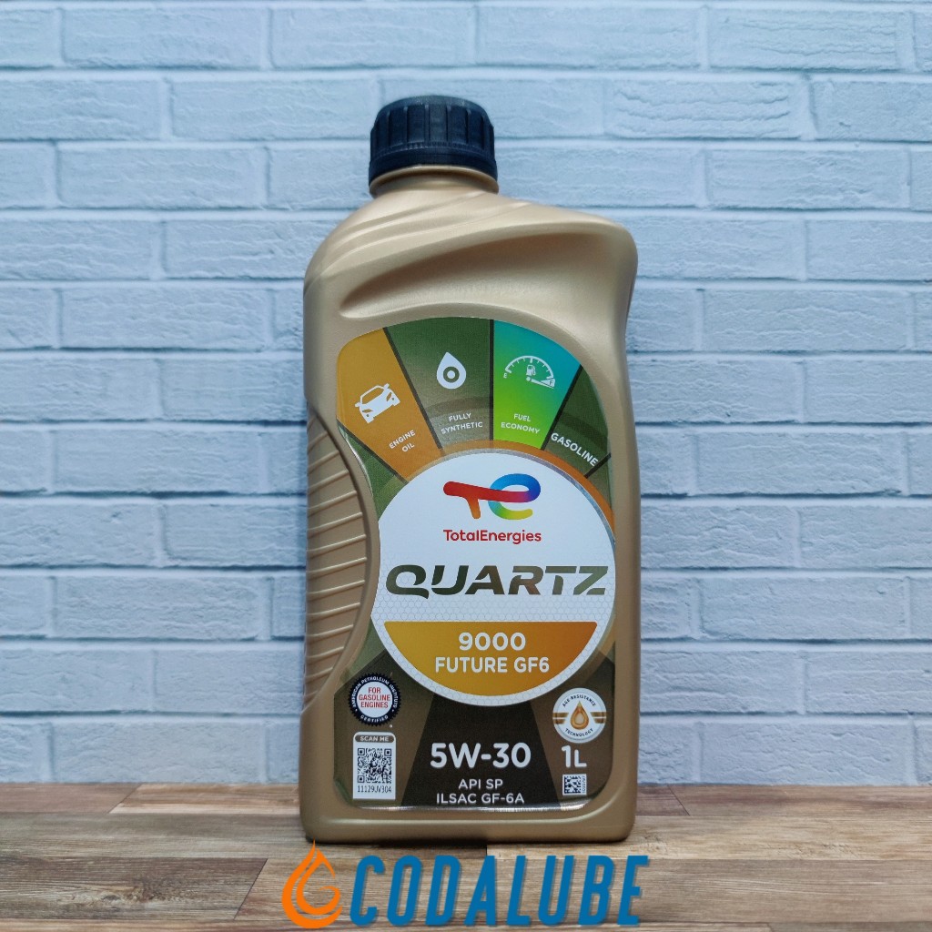 Jual TOTAL QUARTZ 9000 5W-30 API SP | Shopee Indonesia
