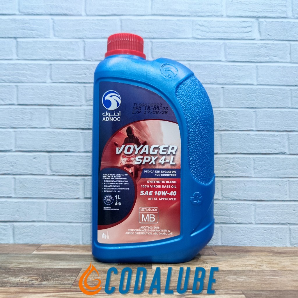 Jual ADNOC VOYAGER SPX MATIC 10W-40 JASO MB | Shopee Indonesia