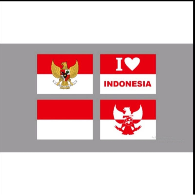 Jual STIKER MERAH PUTIH KARNAVAL/AGUSTUSAN/KEMERDEKAAN/17 AGUSTUS ...