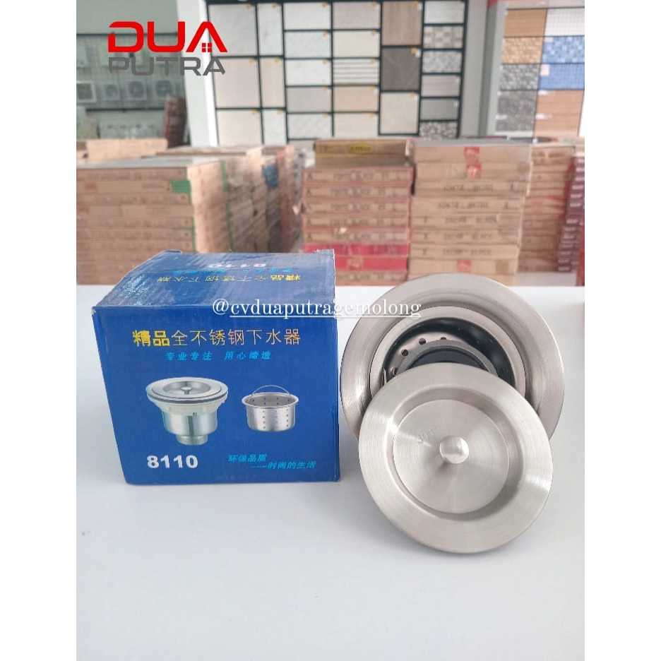 Jual SARINGAN GOT STAINLESS 8110/ FLOOR DRAIN STAINLESS KAMAR MANDI/ AFUR LANTAI | Shopee Indonesia