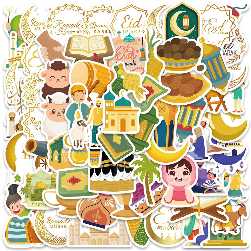 Jual [70PCS]Stiker Pack Hot Islam Random Stiker Kualitas tinggi Tahan ...