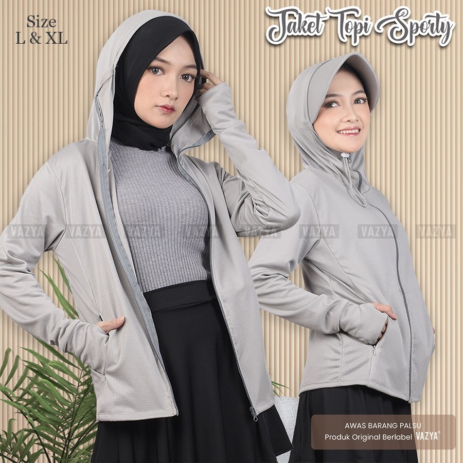 Jual Jaket Topi Sporty Dry fit | Shopee Indonesia